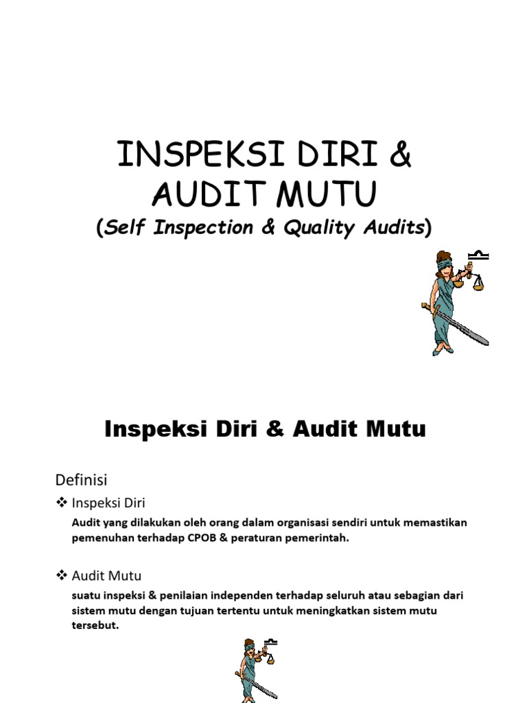 Self Inspection and Quality Audits | PDF