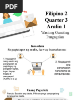 Reading Materials Grade 2 - Filipino | PDF