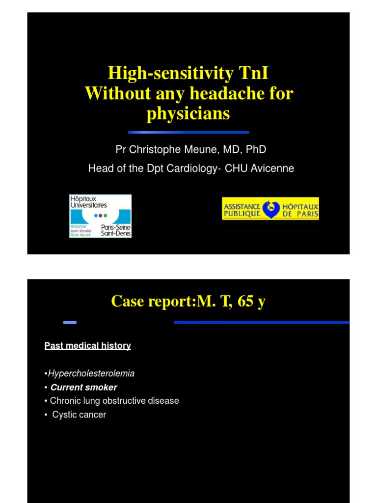 2016 - 10 - 30 hsTnI - Indonesie - PR Meune | PDF | Myocardial ...