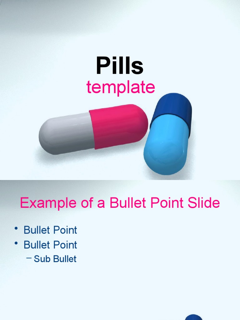 Pills Template | PDF
