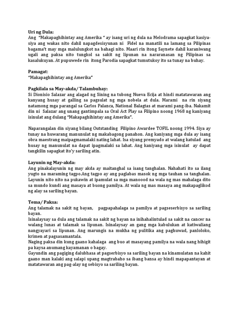 Dula at Mga Uri NG Dula | PDF