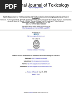 PEG Iscaguard - Technical Data Sheet | PDF | Cosmetics | Emulsion