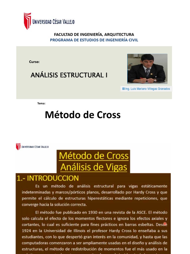 Metodo de Cross | PDF | Rigidez | Ingeniería mecánica