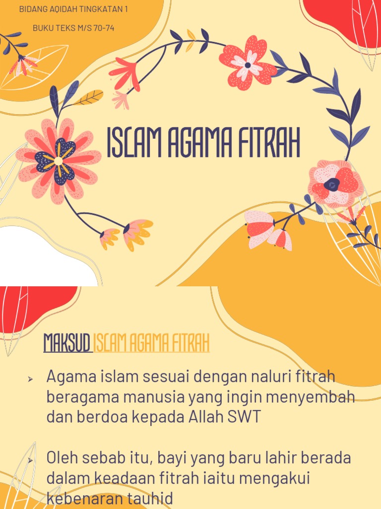 Islam Agama Fitrah | PDF