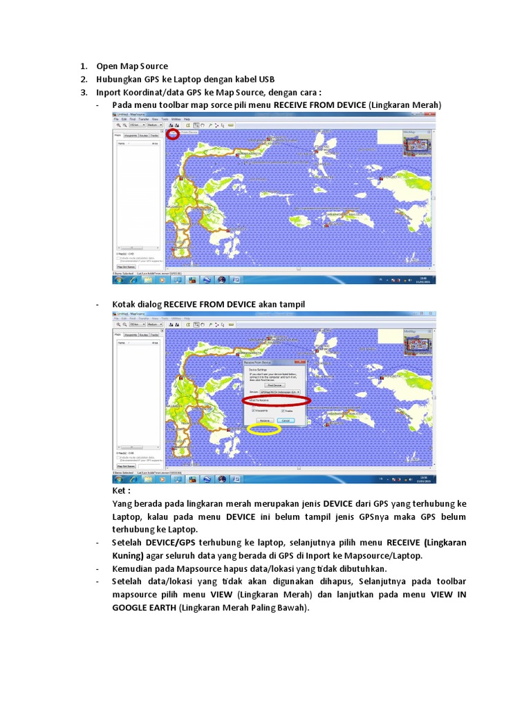 Panduan Aktivasi Global Mapper | PDF | Komputer