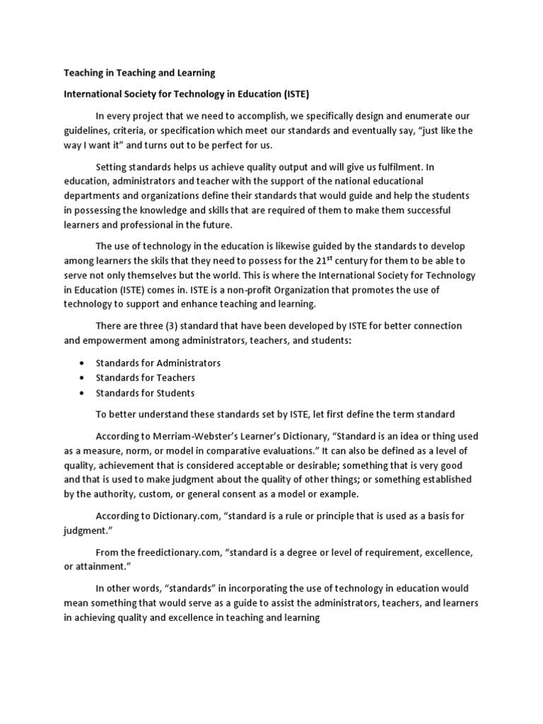 ICT Intergration | PDF | Pedagogy | Teachers