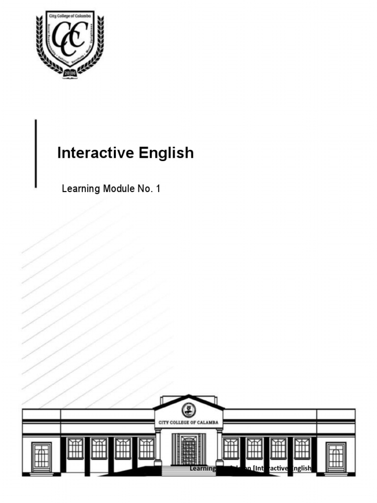 Interactive English | PDF | Communication | Perception