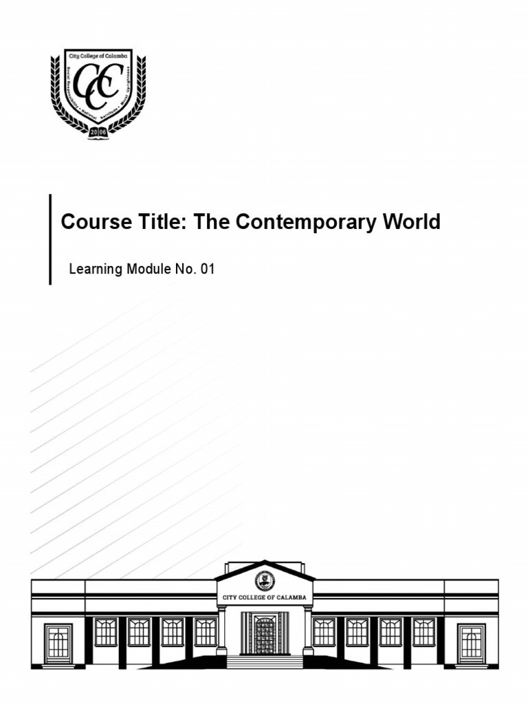 The Contemporary World | PDF | Globalization | Bretton Woods System