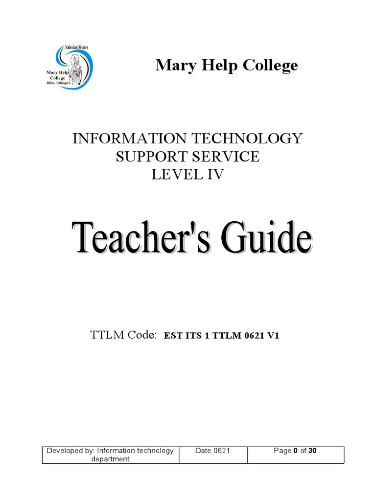 03 Teacher's Guide Template | PDF | Multiple Choice | Educational ...
