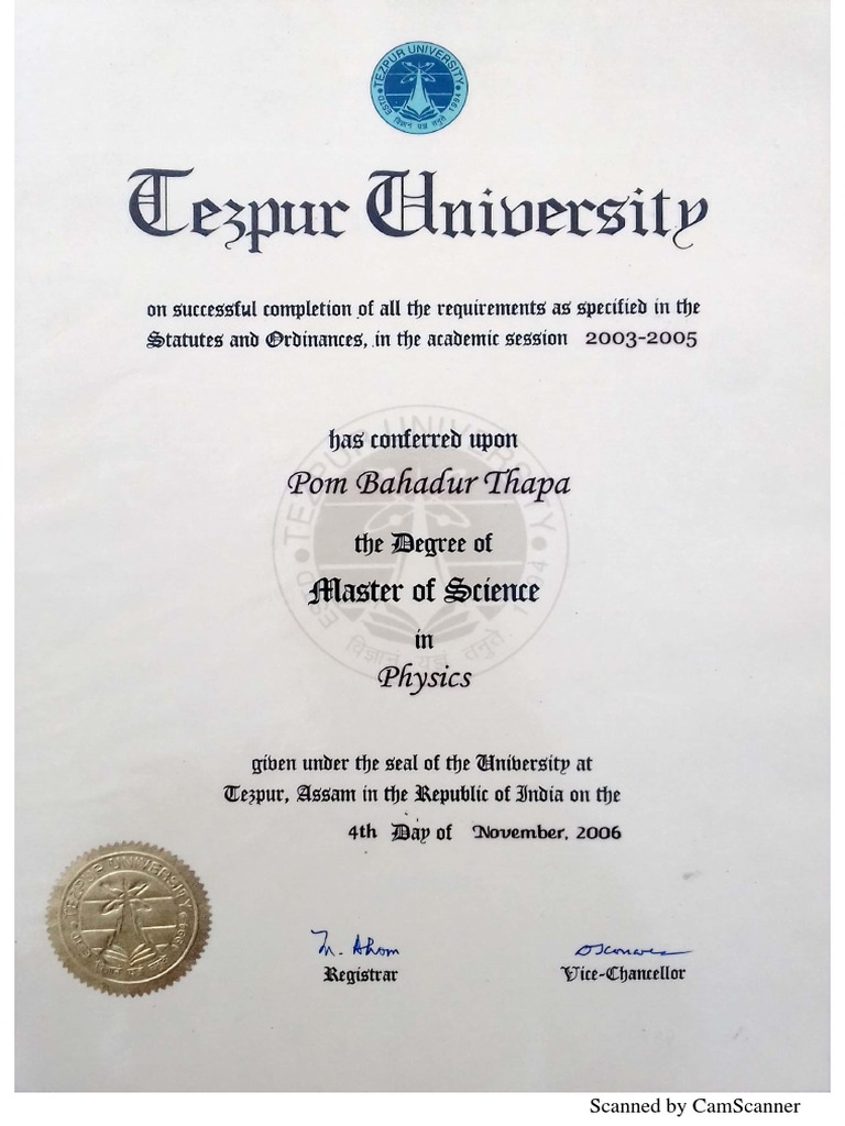 Pass Out Certificate | PDF