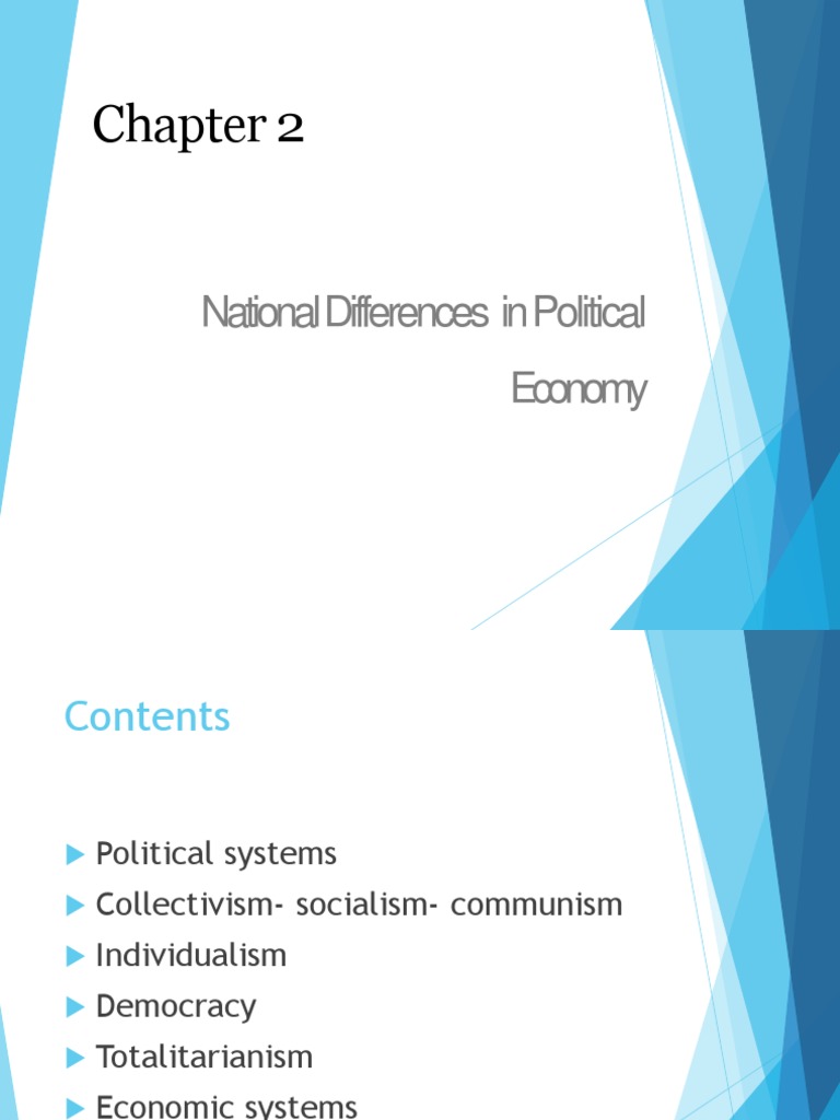 ITB Chapter 2. | PDF | Individualism | Socialism