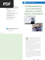 Pepsico Environmental Health and Safety Policy PDF | PDF | Occupational ...