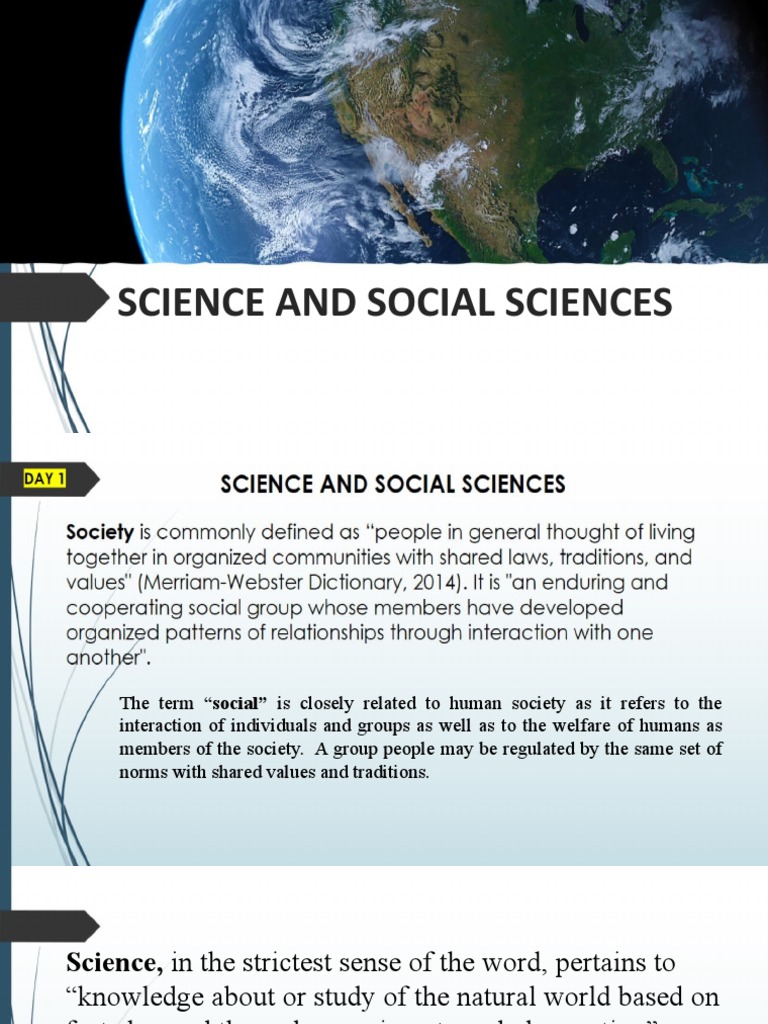 Science vs. Social Sciences Explained | PDF | Experiment | Science