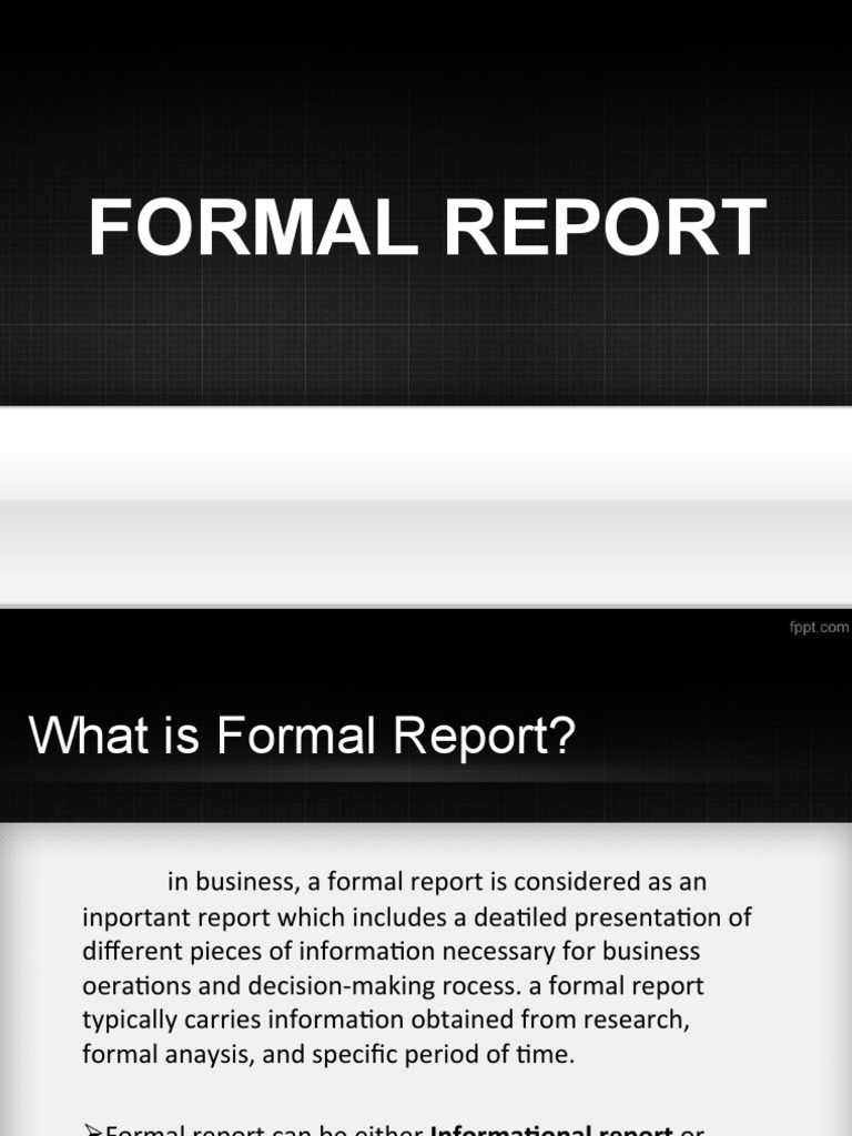 Formal Report | PDF | Abstract (Summary) | Information