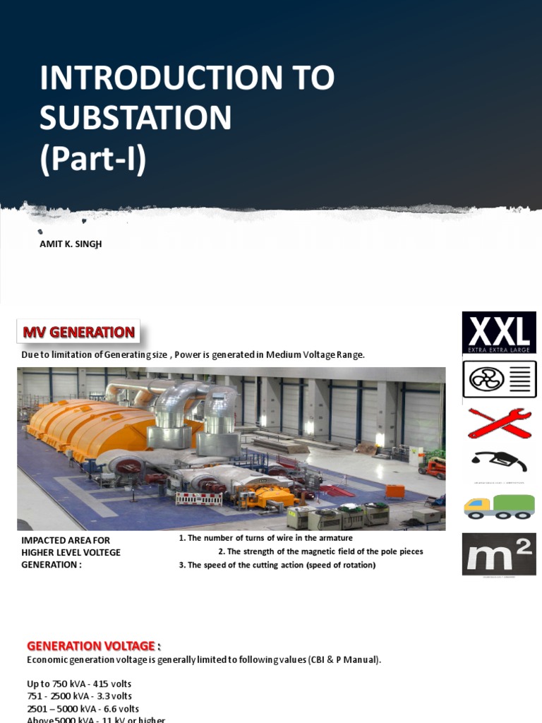 Introduction To Substations - Part - 01 | PDF | Electrical Substation | Transformer
