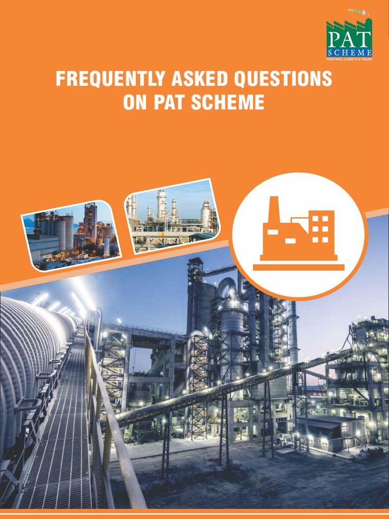 FAQ Book - PAT Scheme | PDF | Energy Conservation | Efficient Energy Use