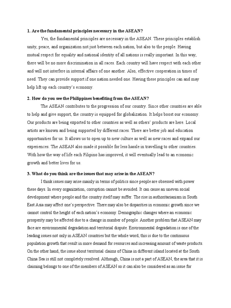 Think Piece 1-On The Fundamental Principles | Download Free PDF ...