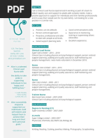 TransCelerate Curriculum Vitae Form | PDF | Health Care | Medicine