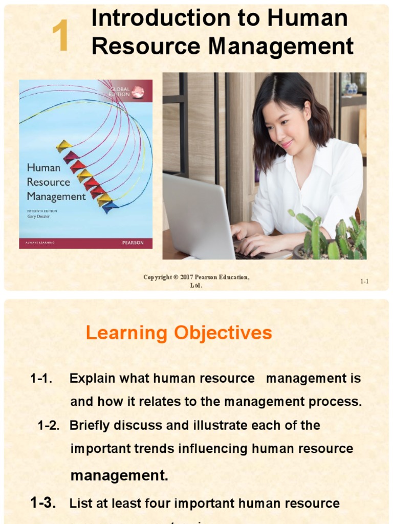 Introduction To Human Resource Management | PDF | Human Resource ...