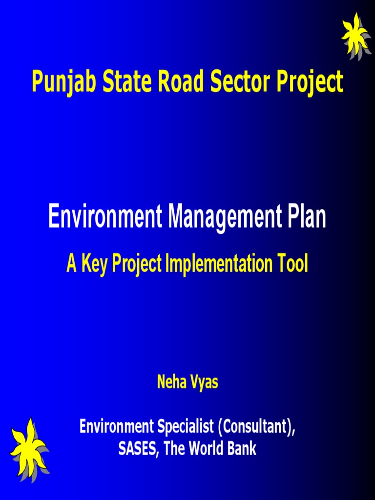 Environmental Management Plan Overview | PDF | Road | Environmental ...