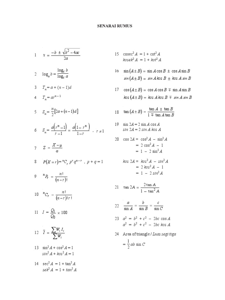 Rumus Addmath Pdf
