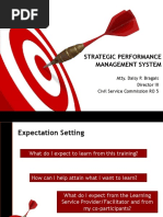 SPMS Powerpoint | PDF | Performance Management | Performance Appraisal