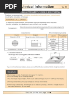 Die Clearance Chart and Metal Gages Card | PDF | Crafts | Building ...