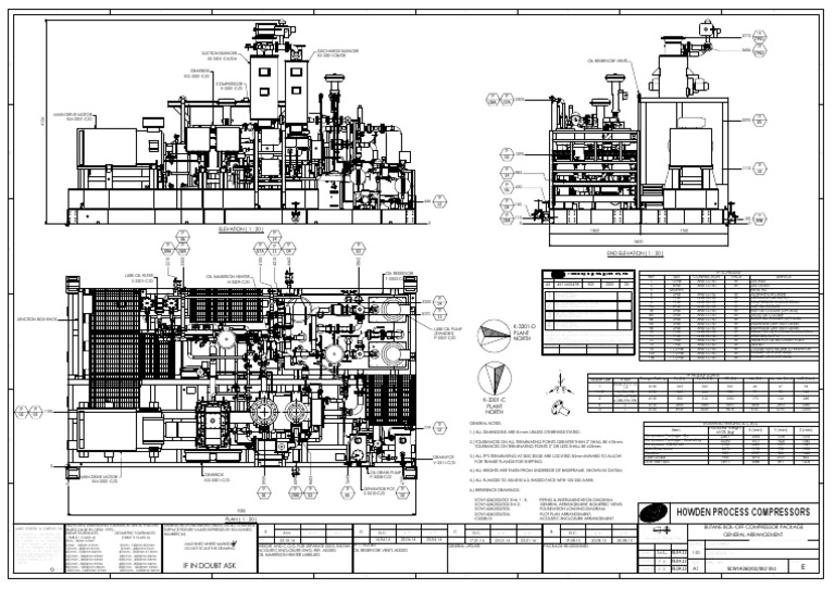 An Illustrated Diagram of the Main Components in an Industrial Air ...