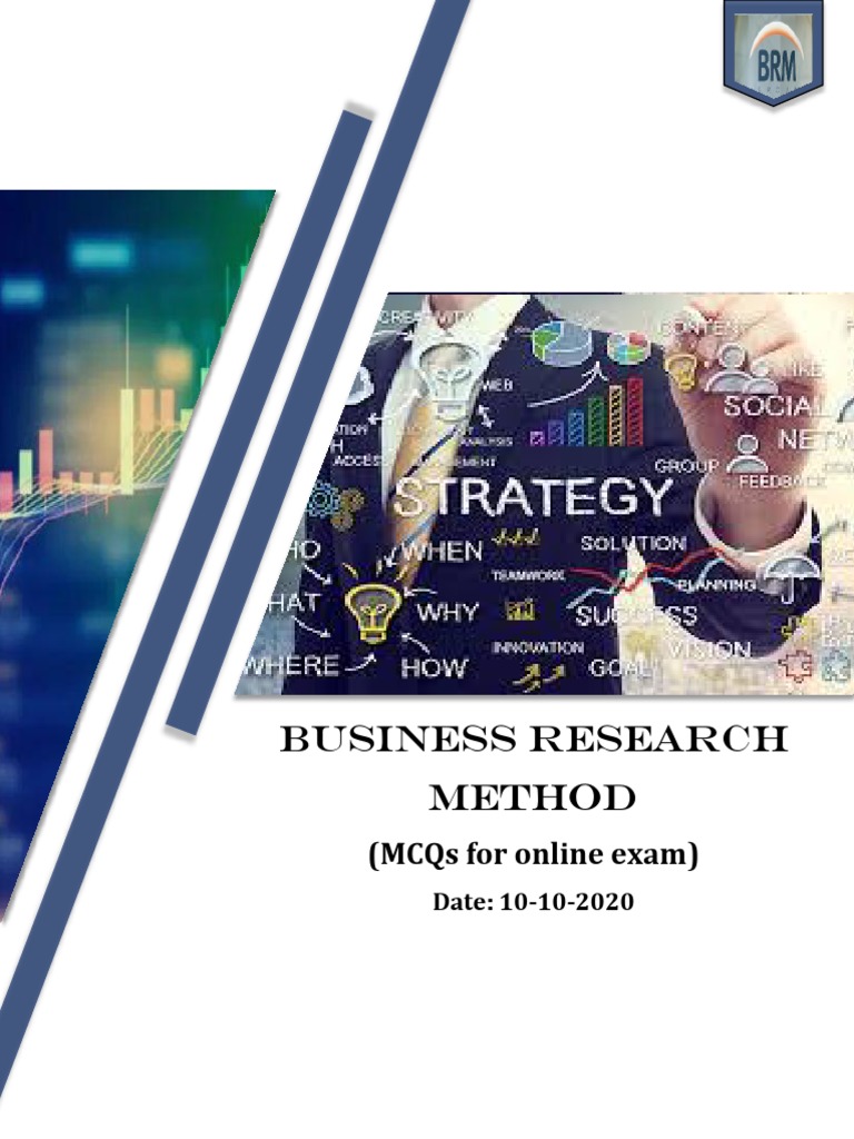 BRM - Final MCQs | PDF | Type I And Type Ii Errors | Sampling (Statistics)