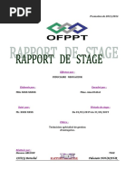 Rapport de Stage Ofppt | PDF | Facture | Comptabilité