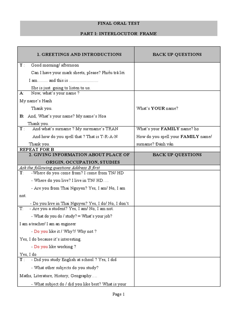 Ask The Following Questions Address B First: Do You | PDF | Guide Book