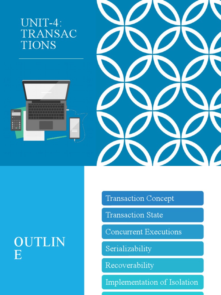 UNIT-4: Transac Tions | Download Free PDF | Database Transaction | Concurrency (Computer Science)
