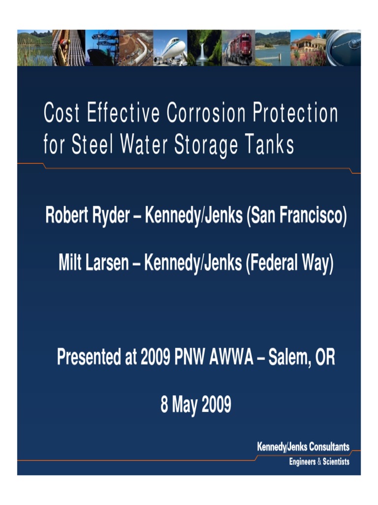 Cost Effective Corrosion Protection For Steel Water Storage Tanks | PDF ...
