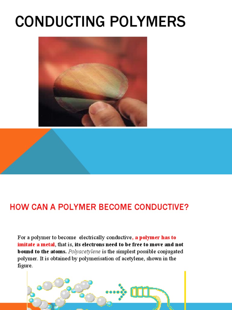 Conducting Polymer LECTURE3 07012021 | PDF | Doping (Semiconductor ...