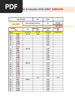 EARTHWORK Calculation Sheet-STANDARD v5.0 | PDF | Spreadsheet | Computing