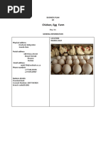 Poultry Farming Business Plan Guide | PDF | Business | Market (Economics)