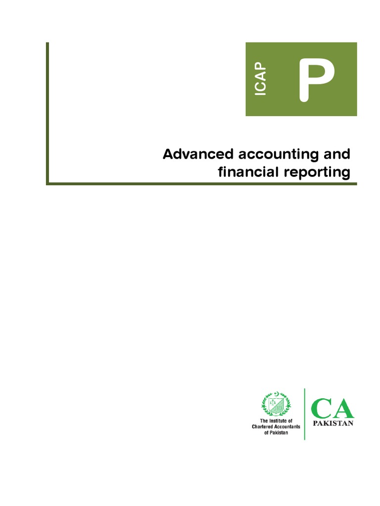 Cfap 1 Aafr SSM | PDF | Financial Statement | Goodwill (Accounting)