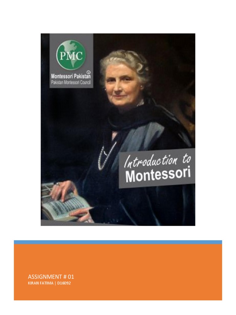 Assignment Module 1 | PDF | Montessori Education | Teachers