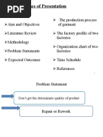 Production Process Layout of Men Trouser | PDF