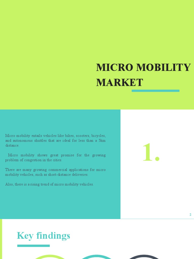 Global Micro Mobility Market | PDF