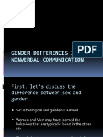 Gender Based Communication | PDF