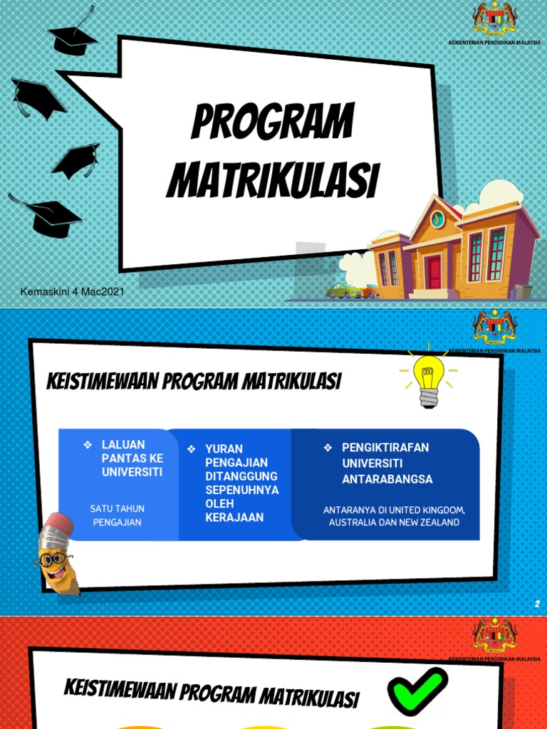 Prospektus Program Matrikulasi KPM 2021 | PDF