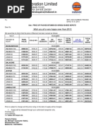 Bitumen Price List W.E.F. 01.06.2025 | PDF | Chemical Process ...