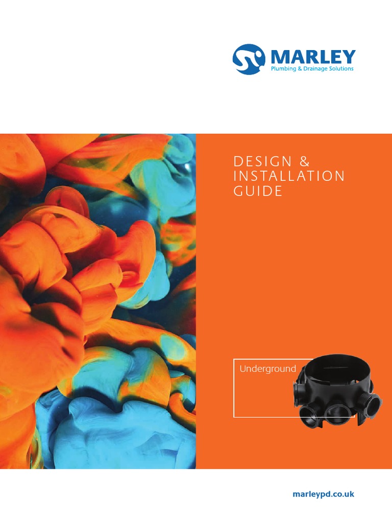 Design & Installation Guide: Underground | PDF | Sanitary Sewer | Pipe ...