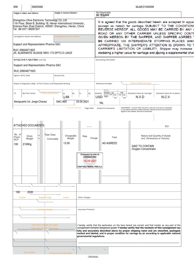 Awb Mjae21030099 Final 24.04 | PDF | Trade | Business
