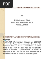 The PNP Internal Affairs Service | PDF | Police | Judiciaries