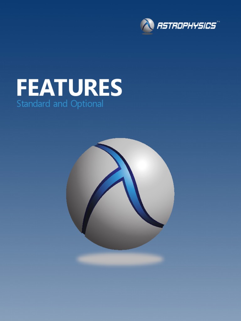 Astrophysics Inc Features - Brochure - RevB | PDF | Workstation | Color