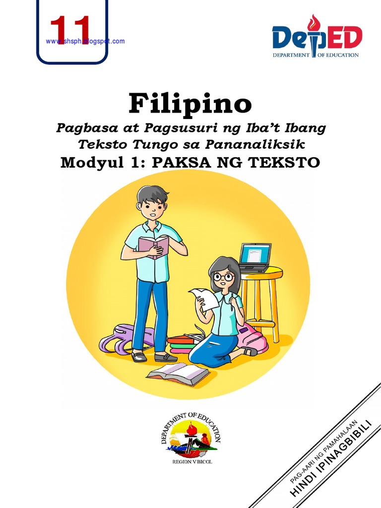Pagbasa at Pagsusuri 1 | PDF Pagbasa at Pagsusuri 1 | PDF