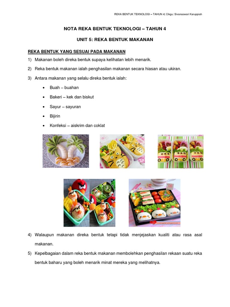 Nota RBT - Tahun 4 | PDF