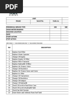 Checklist Bobcat | PDF